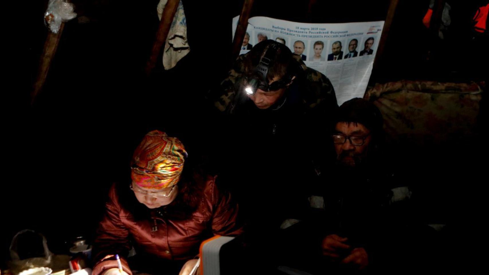 Así votan los nómadas rusos que viven a 40 bajo cero en territorios ...