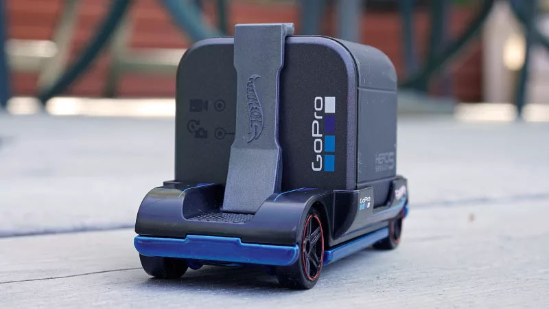Un Hot Wheels con soporte de GoPro permite captar vídeos increíbles ...
