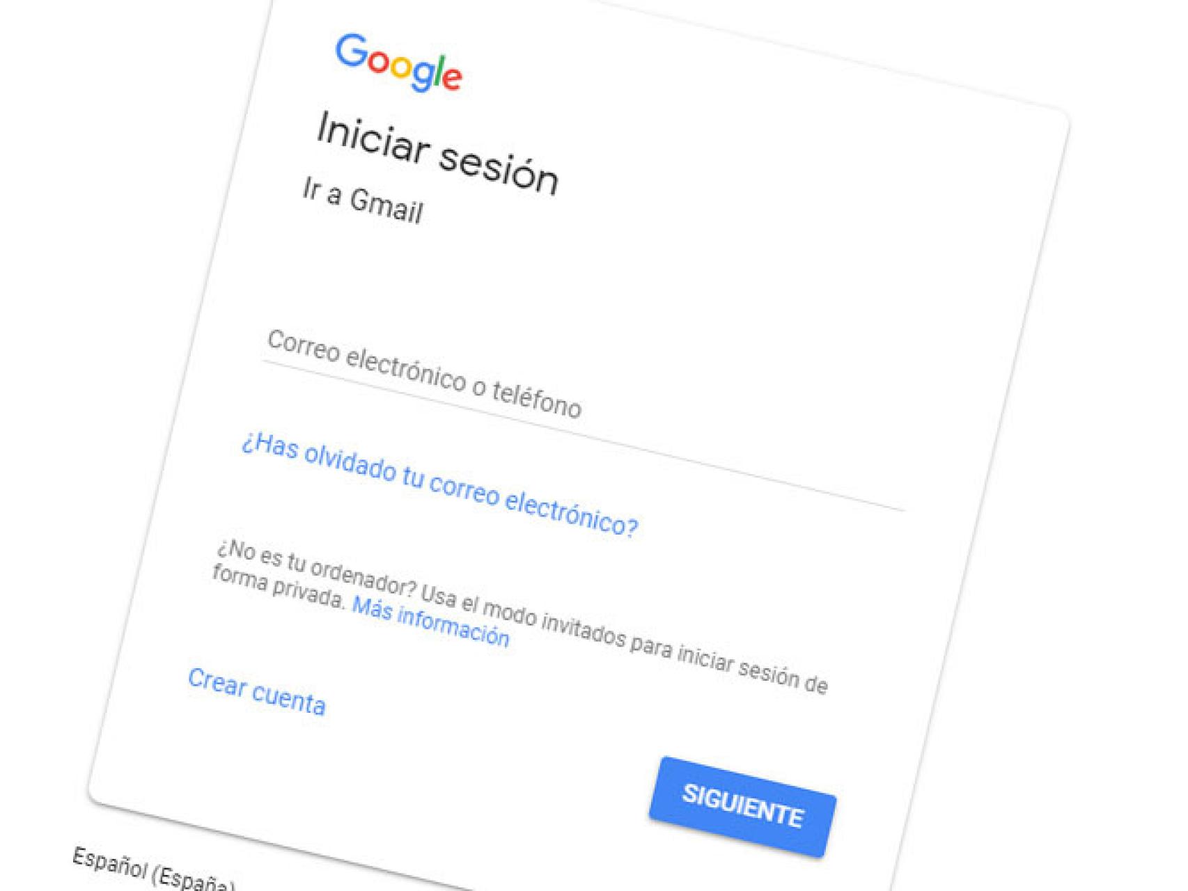 Iniciar Sesion Correo Electronico Gmail