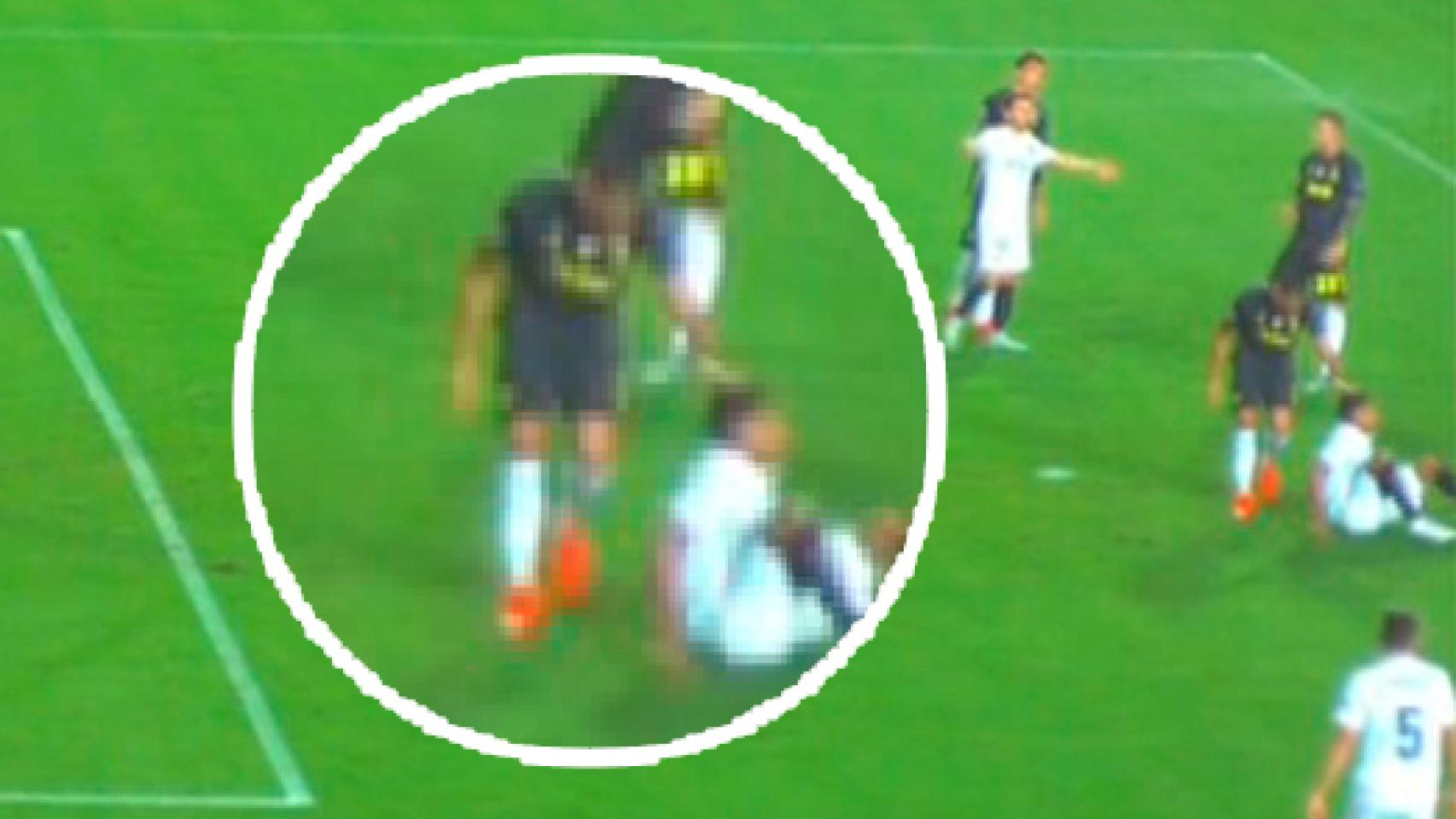 La imagen por la que fue expulsado Cristiano Ronaldo
