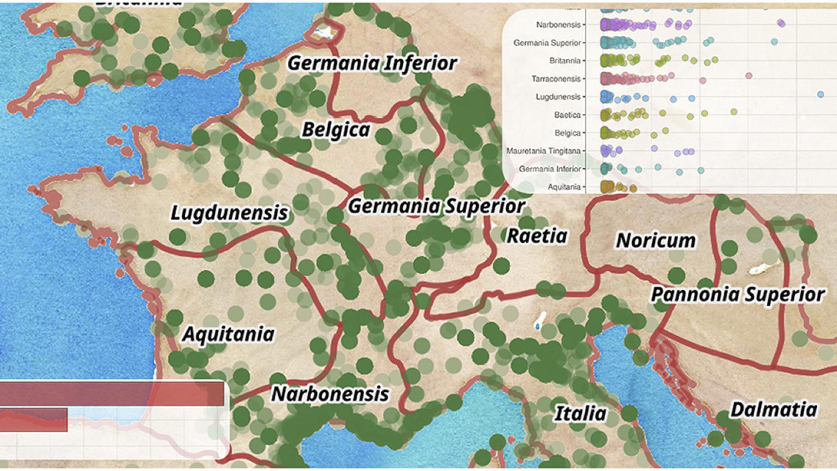 Así eran las rutas comerciales utilizadas durante el Imperio Romano