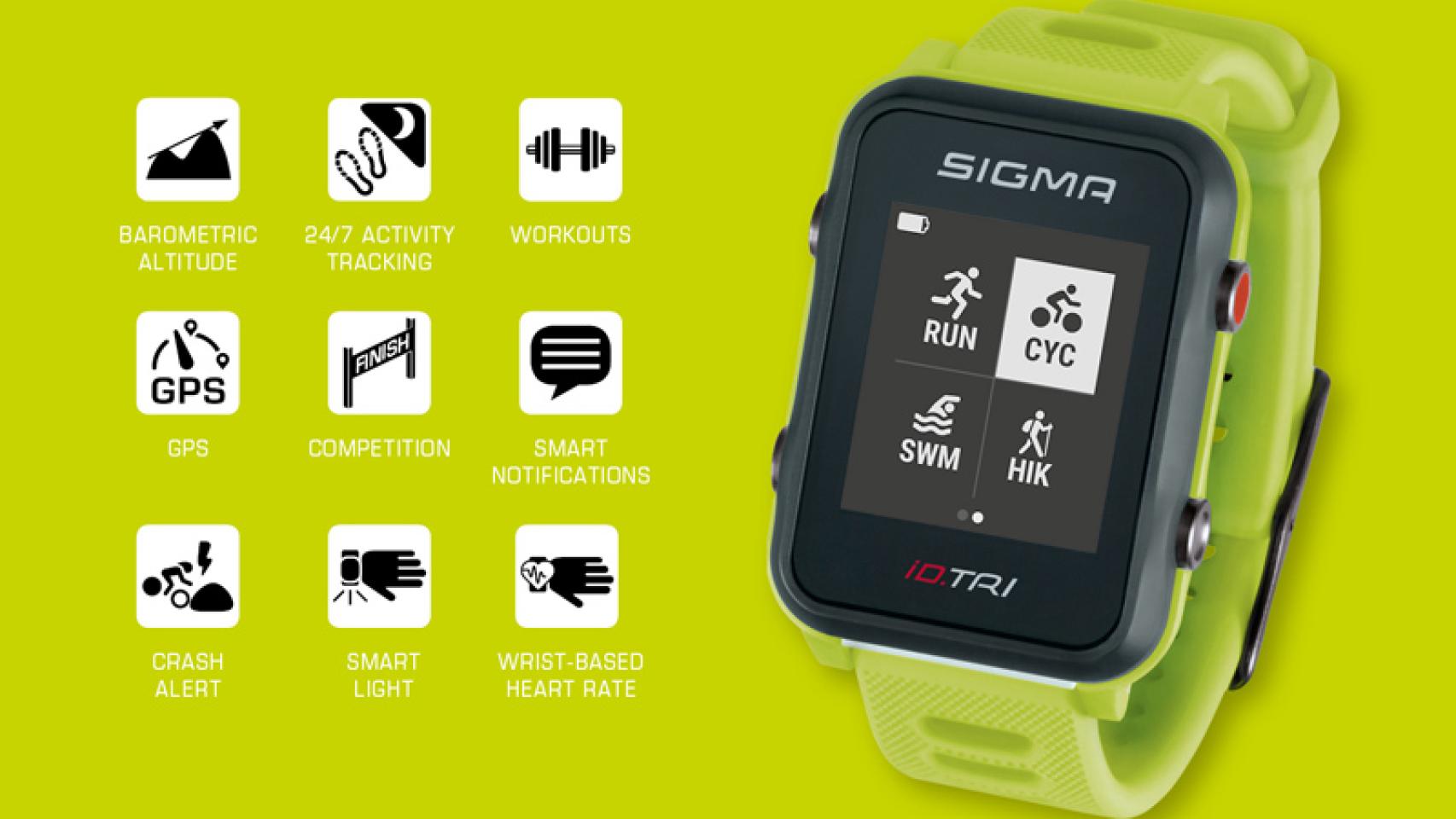 Los nuevos relojes deportivos de Sigma ideales para natación, ciclismo ...