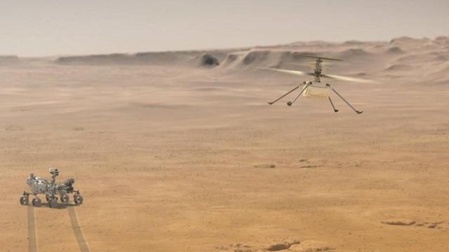 La NASA pierde el contacto con el helicóptero marciano Ingenuity ...