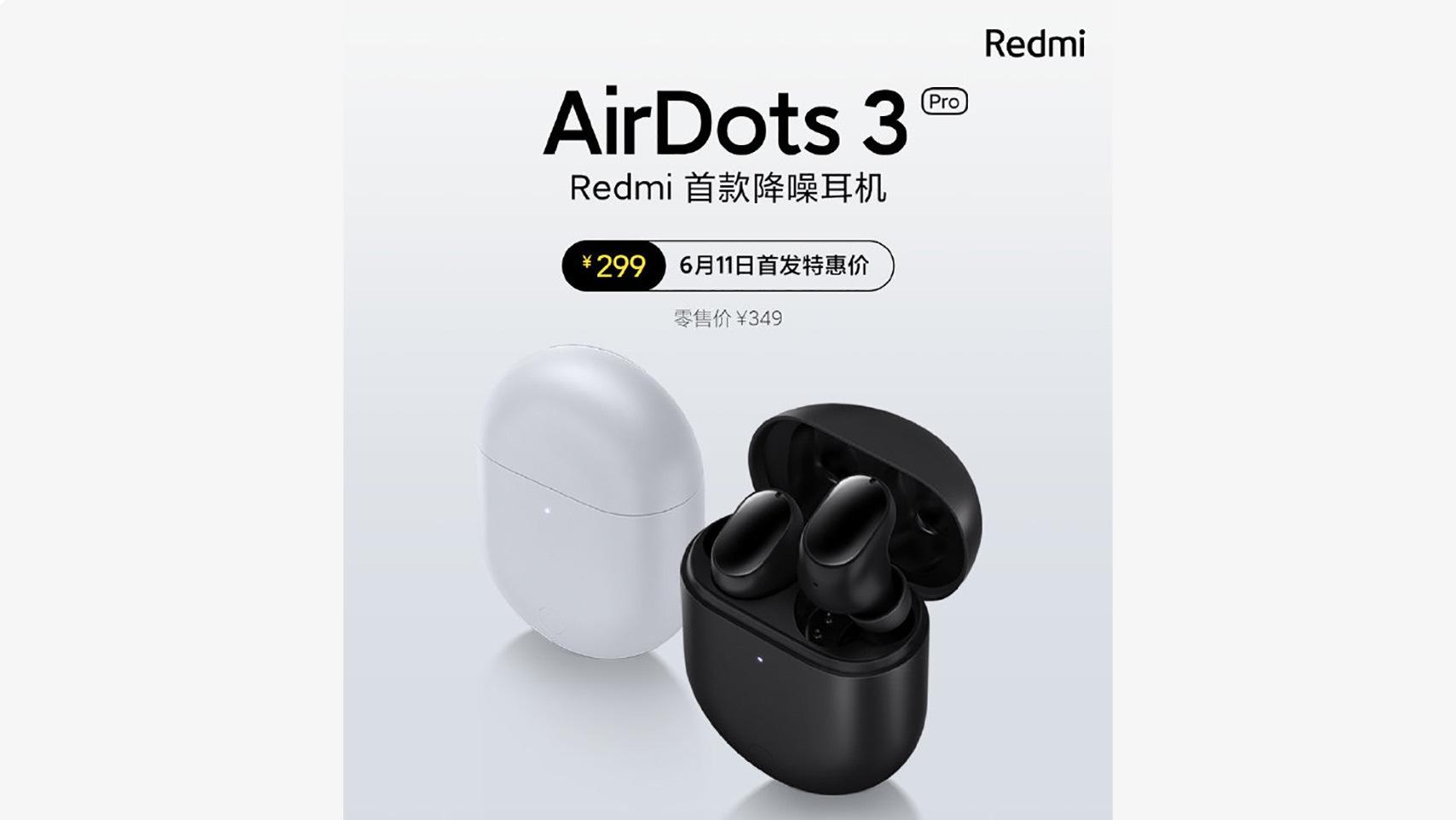 Nuevos Redmi AirDots 3 Pro: características y precio