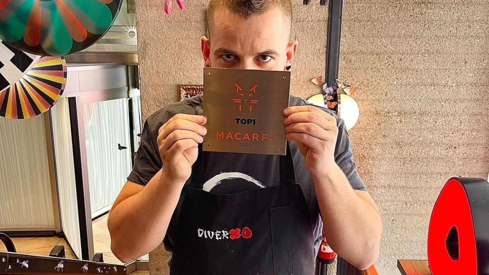 Por qué Dabiz Muñoz no puede perder su tercera estrella Michelin en DiverXO