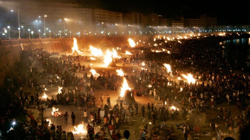 Así será el San Juan 2025 en A Coruña: concierto de La Guardia y 120 toneladas de madera