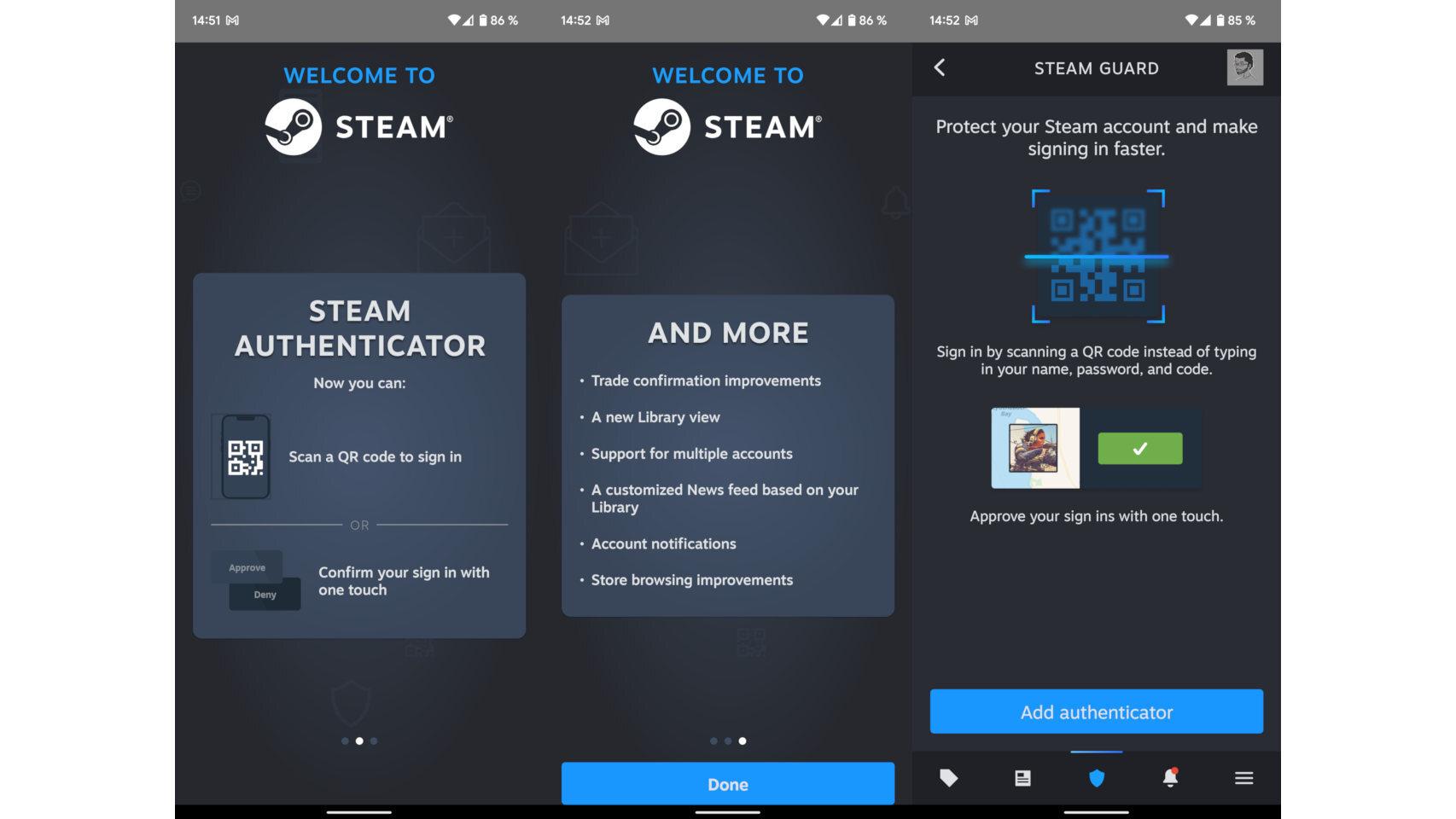 Así es la nueva app de Steam, con nuevo diseño y seguridad, y así ...