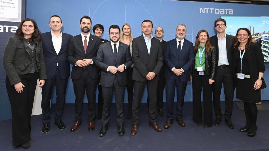 Las NTT Data Towers ya forman parte del 'skyline' de Barcelona con un ...