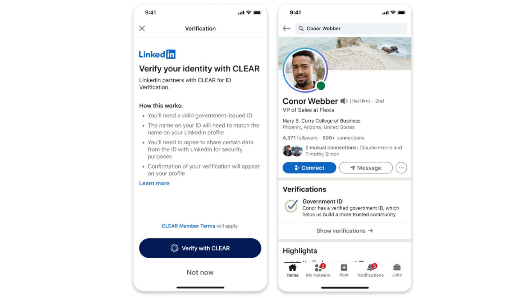 LinkedIn, contra Twitter e Instagram: así verificará gratis los datos de los usuarios