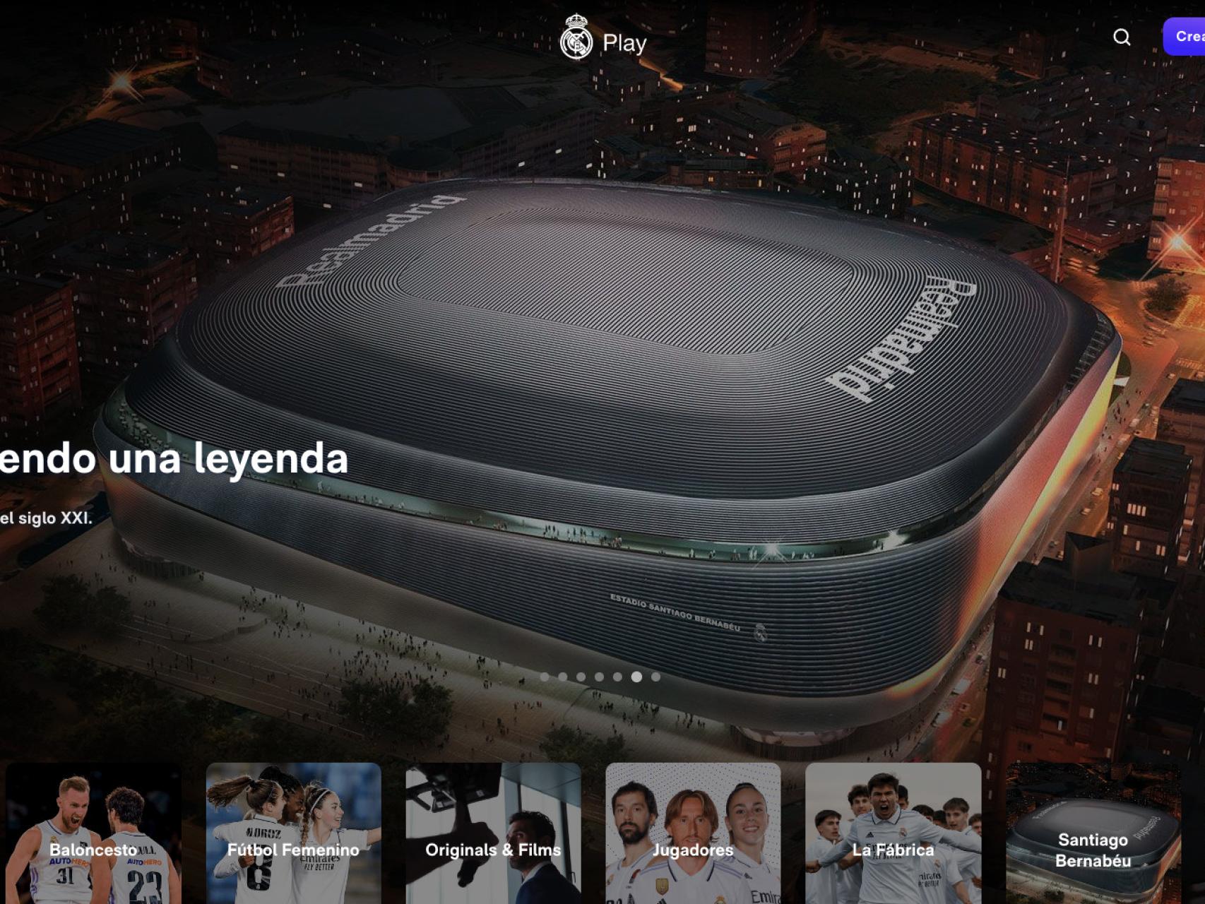 El Real Madrid presenta RM Play, la nueva plataforma de streaming para ...