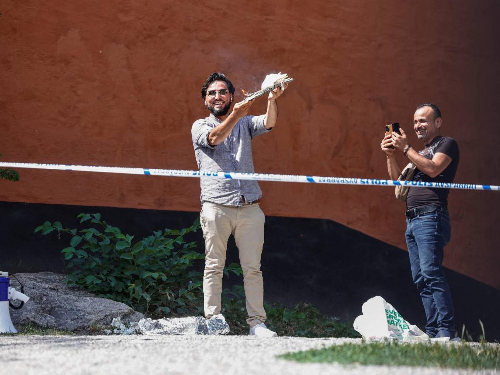 Salwan Momika quemó su Corán por un motivo