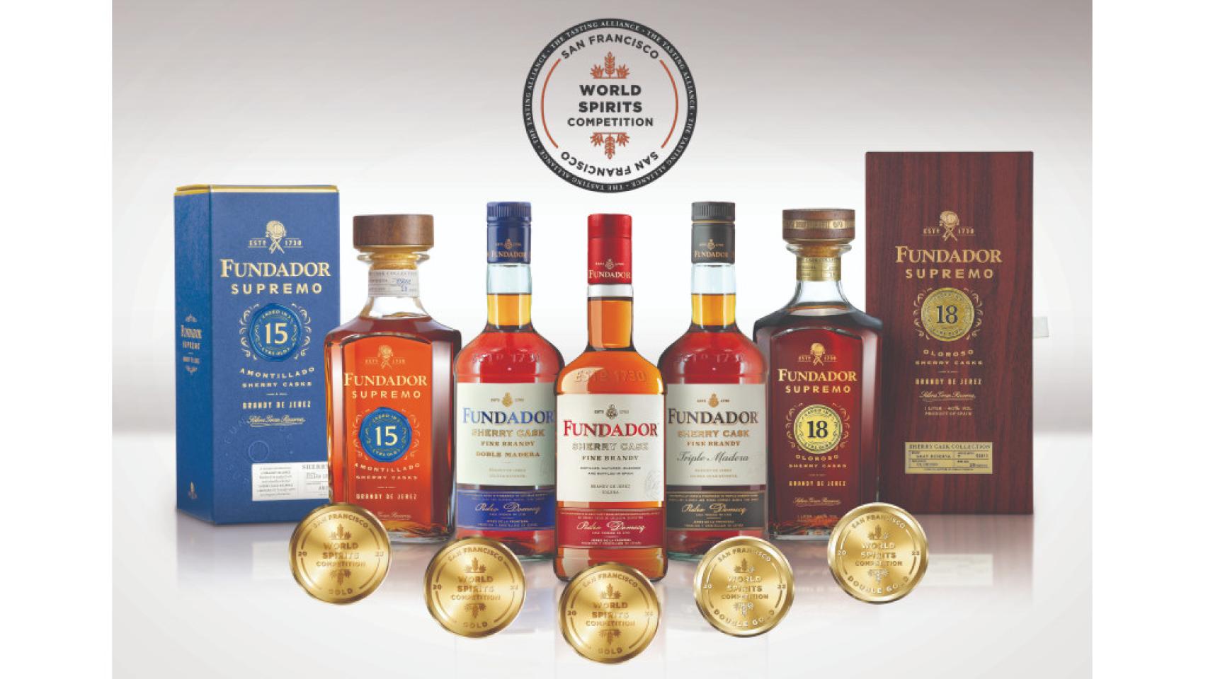 Baño de oro para un brandy español en la San Francisco World Spirits ...