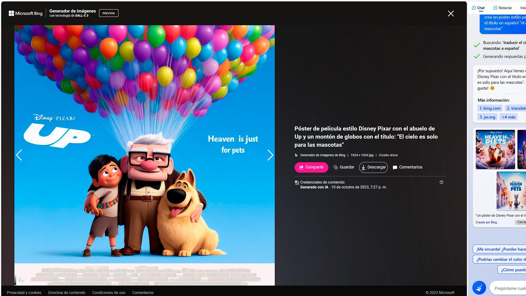 Cómo crear un póster de películas tipo Disney Pixar con inteligencia artificial