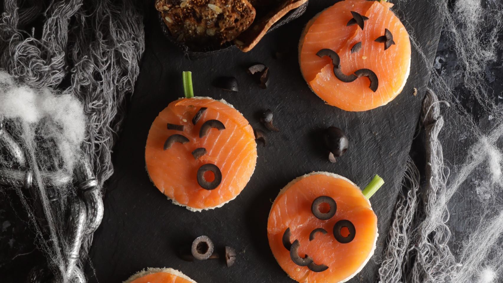 3 recetas de miedo con salmón para que no todo sean dulces en Halloween