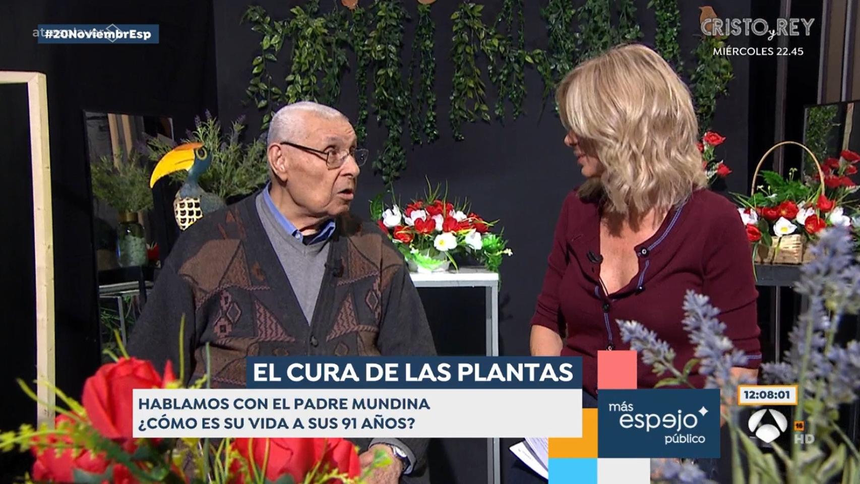 El padre Mundina, el mítico 'cura de las plantas', tilda a Sánchez de ...