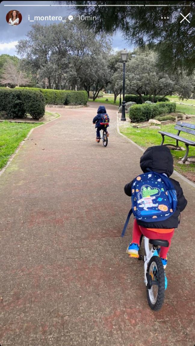 Los planes de Irene Montero con sus tres hijos: dibujos para estimular la creatividad y paseos ...