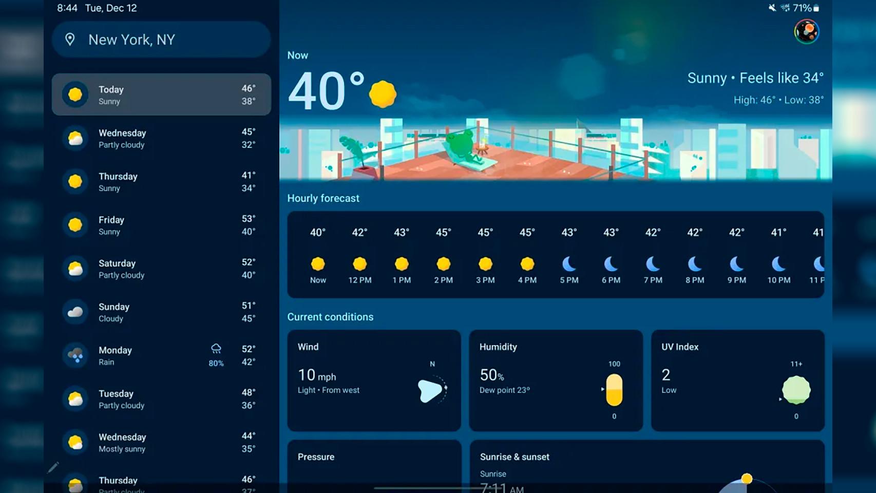Renovación total de la app de tiempo de Google con el diseño exclusivo ...