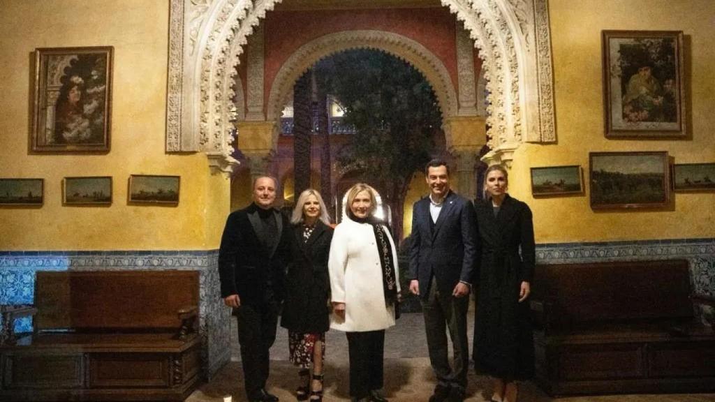 La fiesta privada que Eugenia Martínez de Irujo ha organizado a Hillary ...