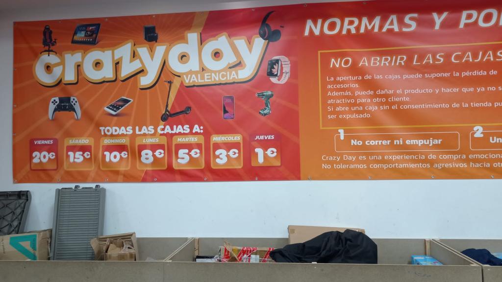 Llega a Valencia Crazy Day Factory, el 'outlet' donde puedes comprar ...