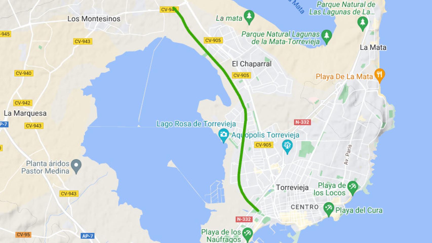 La ruta de senderismo de Torrevieja que recorre los entornos de su ...