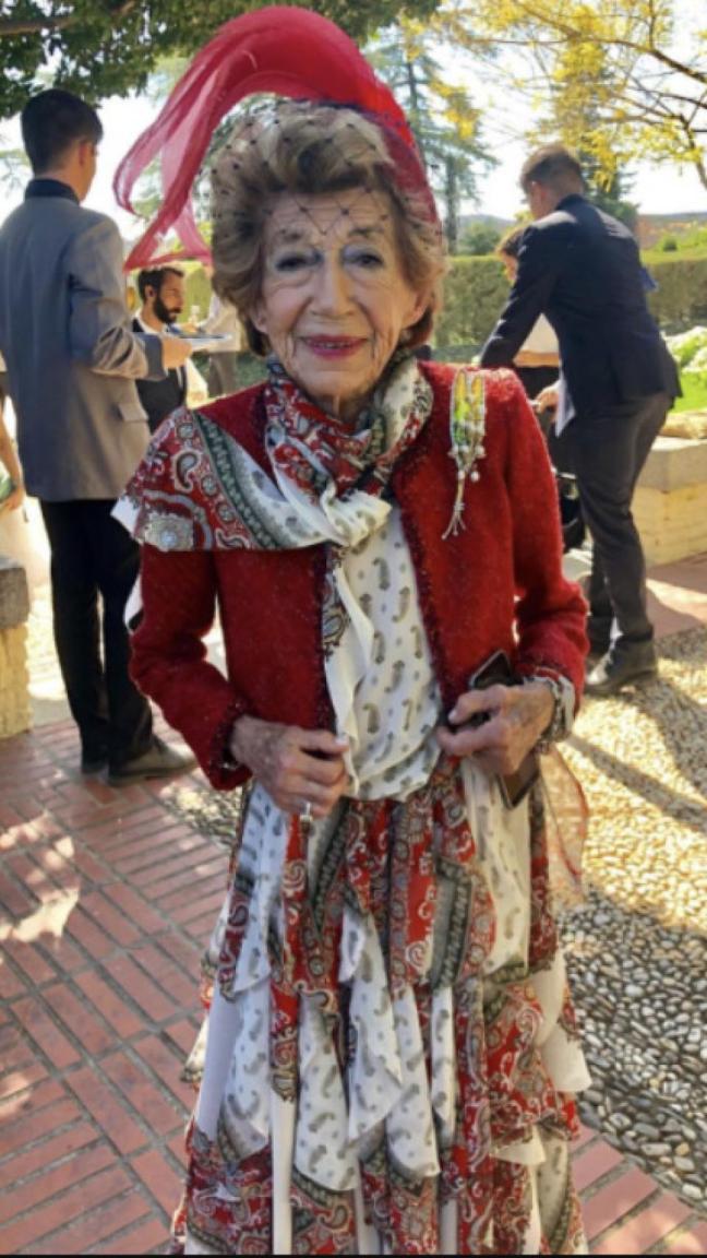 La fascinante historia de Piru Urquijo, la otra abuela de la novia de ...