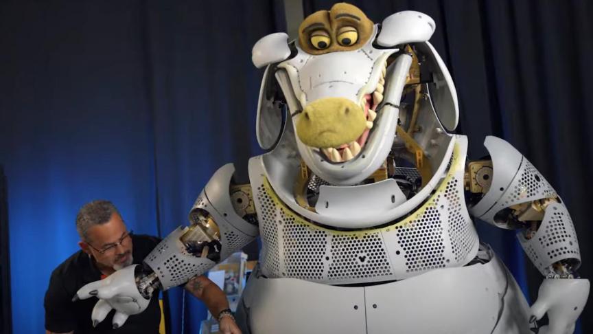 Así son los nuevos robots de Disney: llevan a la vida real a los ...