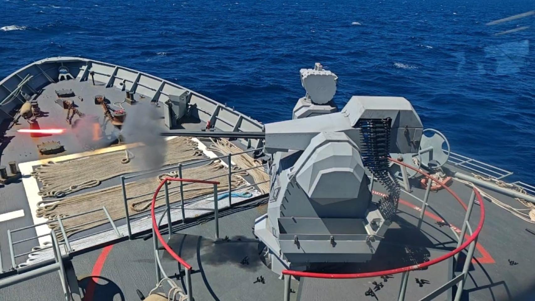 Así es la nueva torreta de los patrulleros de la Armada: detecta enemigos a 12 km y dispara 200 ...