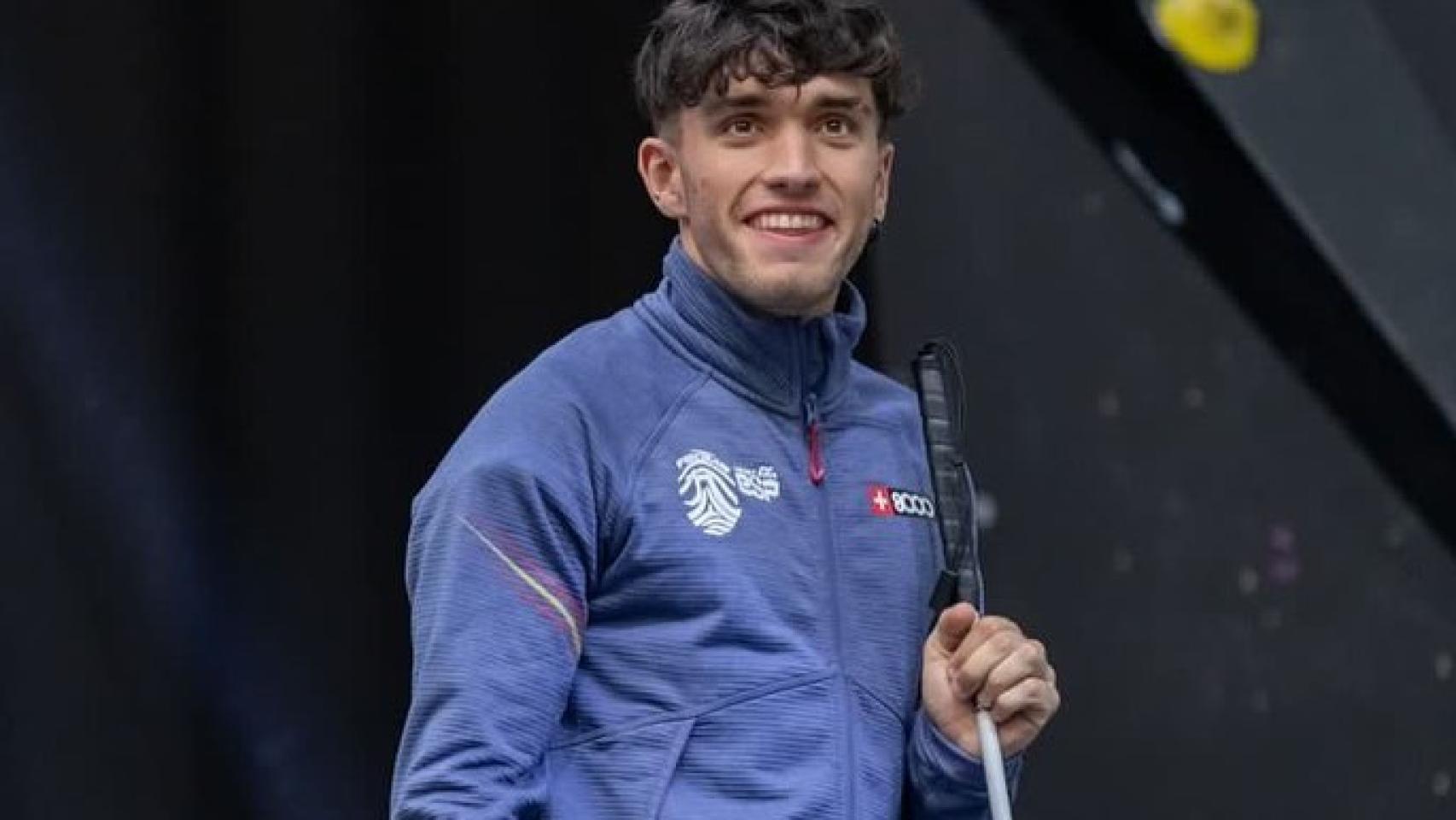 Guillermo Pelegrín, escalada a ciegas hasta las Paralimpiadas 2028: "Yo ...