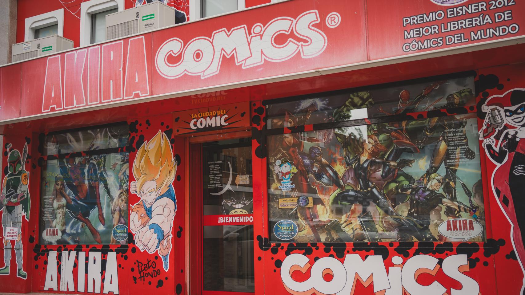 Akira Comics, la tienda madrileña de barrio que conquistó el mundo del ...