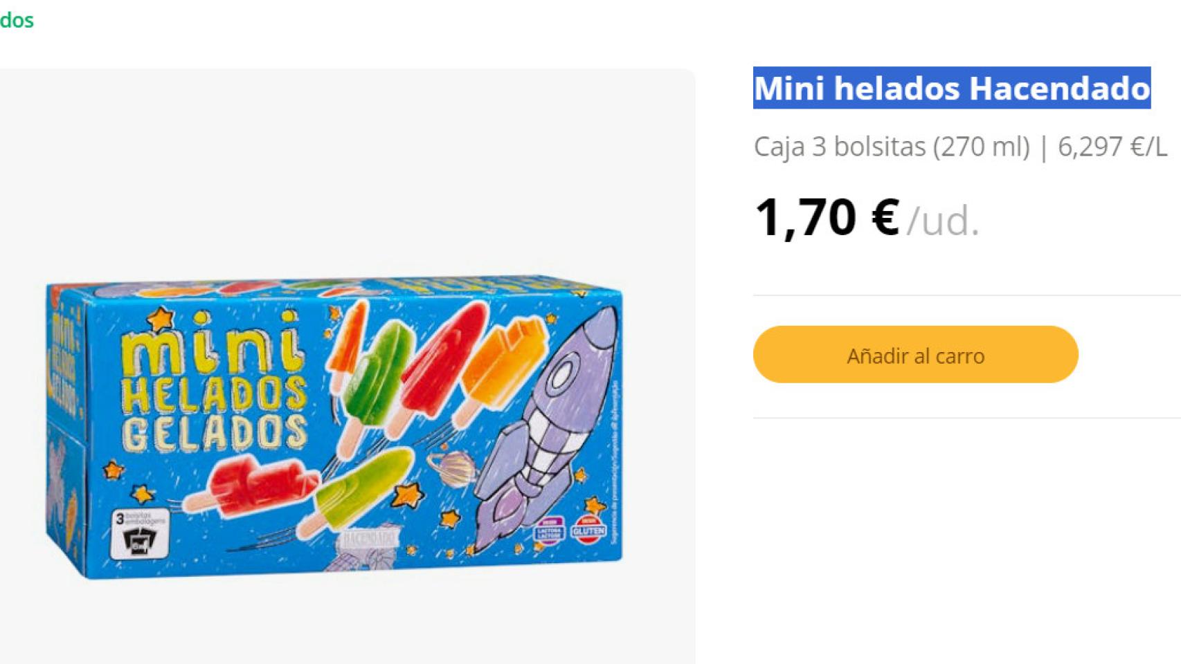 Ni Nestlé ni Frigo: vuelven a Mercadona los helados que se agotan en ...