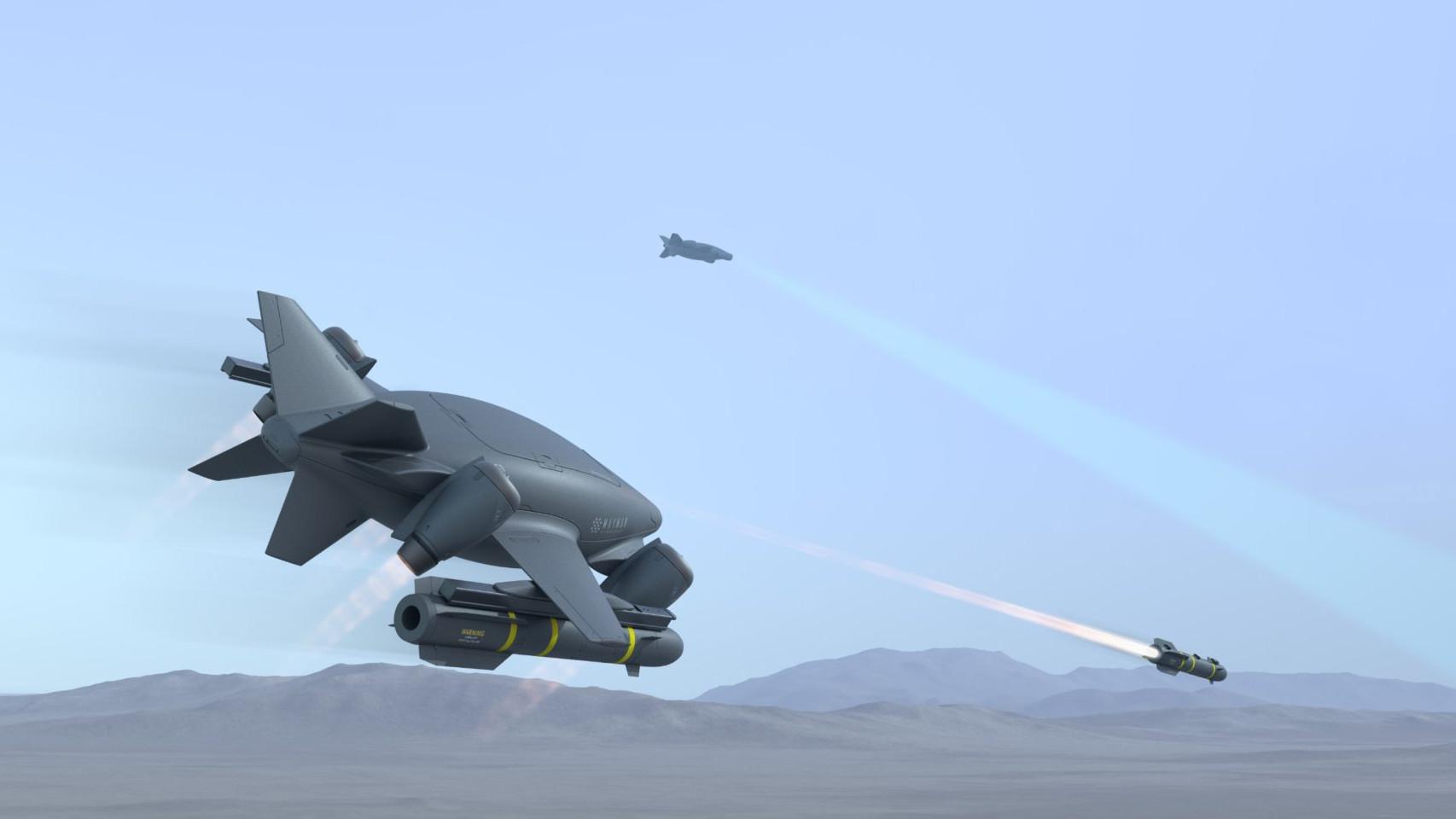 Razor, el dron que quiere jubilar a los cazas: dispara misiles y sirve ...