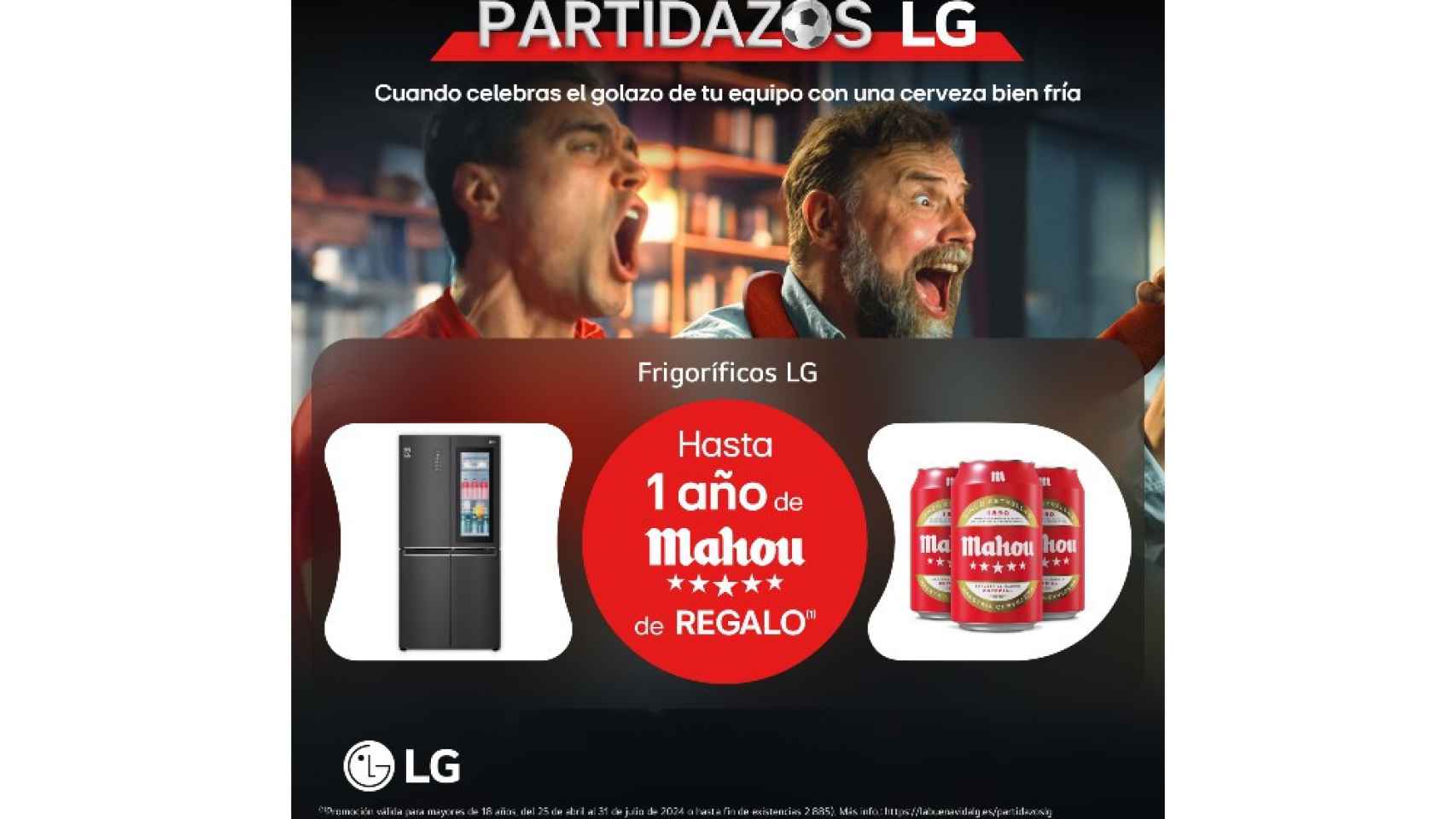Toda la Eurocopa 2024 en casa con los Partidazos LG y ahorra en sus nuevos electrodomésticos ...