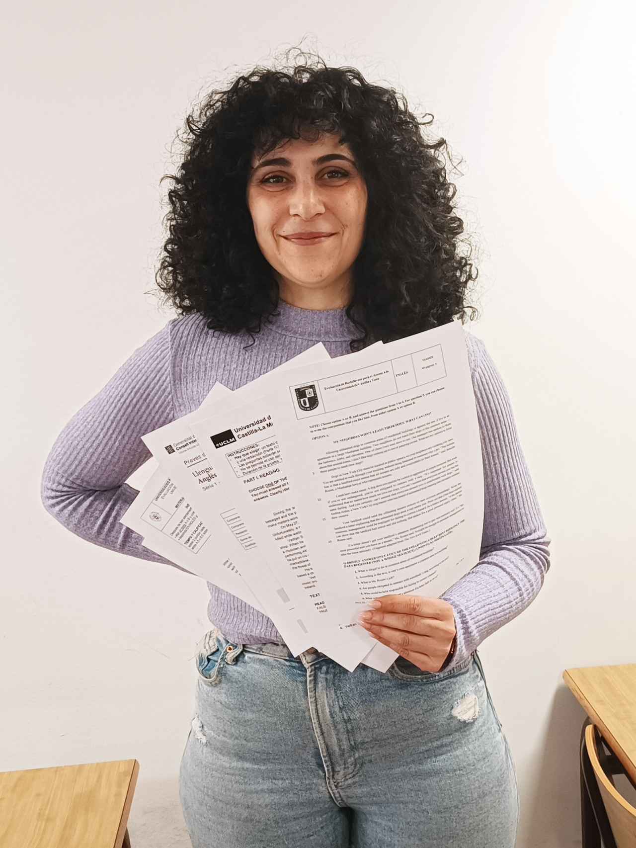 Leticia Fernández, la sabia de la EBAU: los exámenes de Inglés más ...