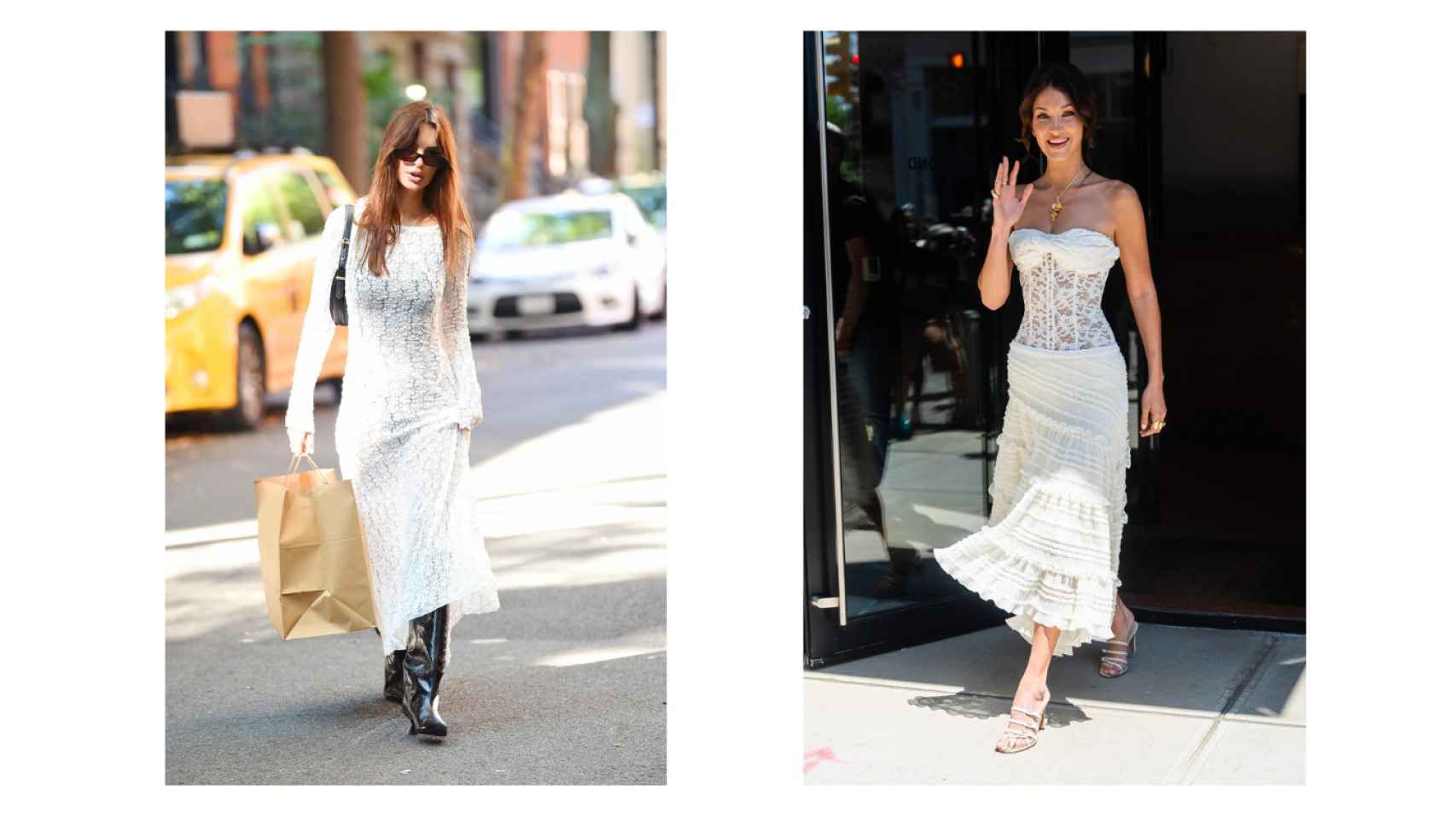 El vestido blanco bohemio del que todo el mundo habla y cuesta menos de ...