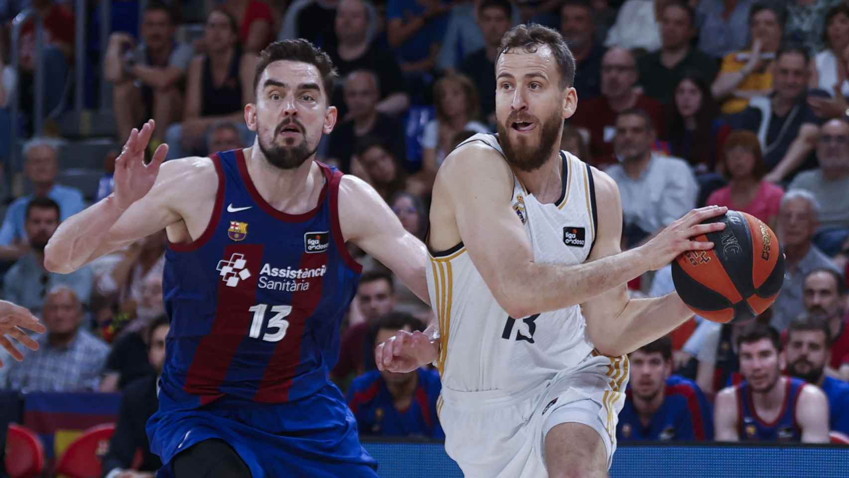 Barça 92 - 95 Real Madrid, El Clásico en la Liga Endesa | Los blancos ...