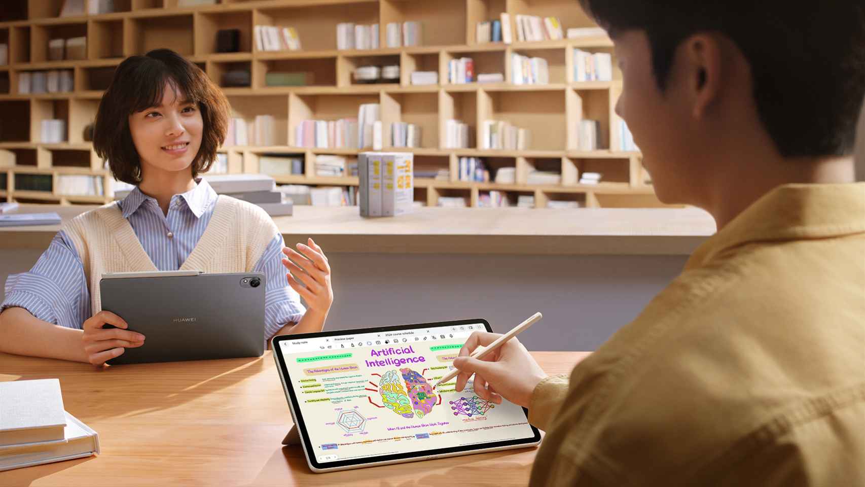 Huawei lanza en España la tablet en la que dibujar es como hacerlo ...