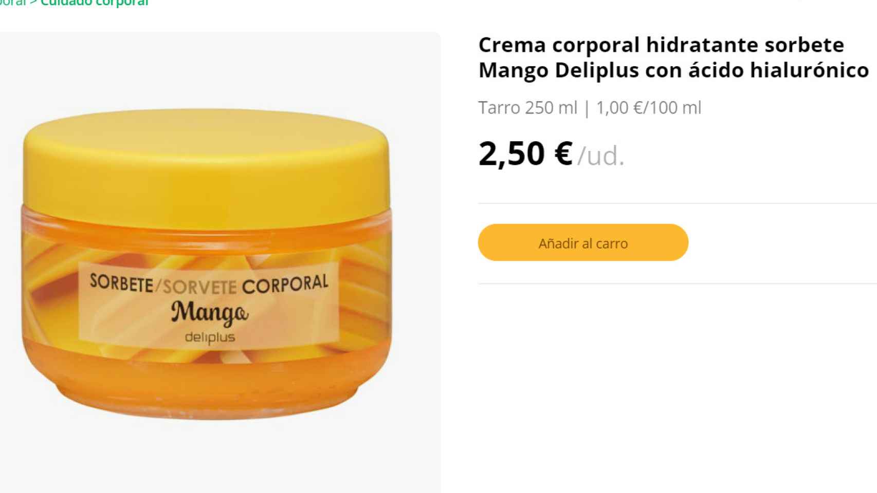 La locura en Mercadona por la nueva crema ultra hidratante con aroma a ...