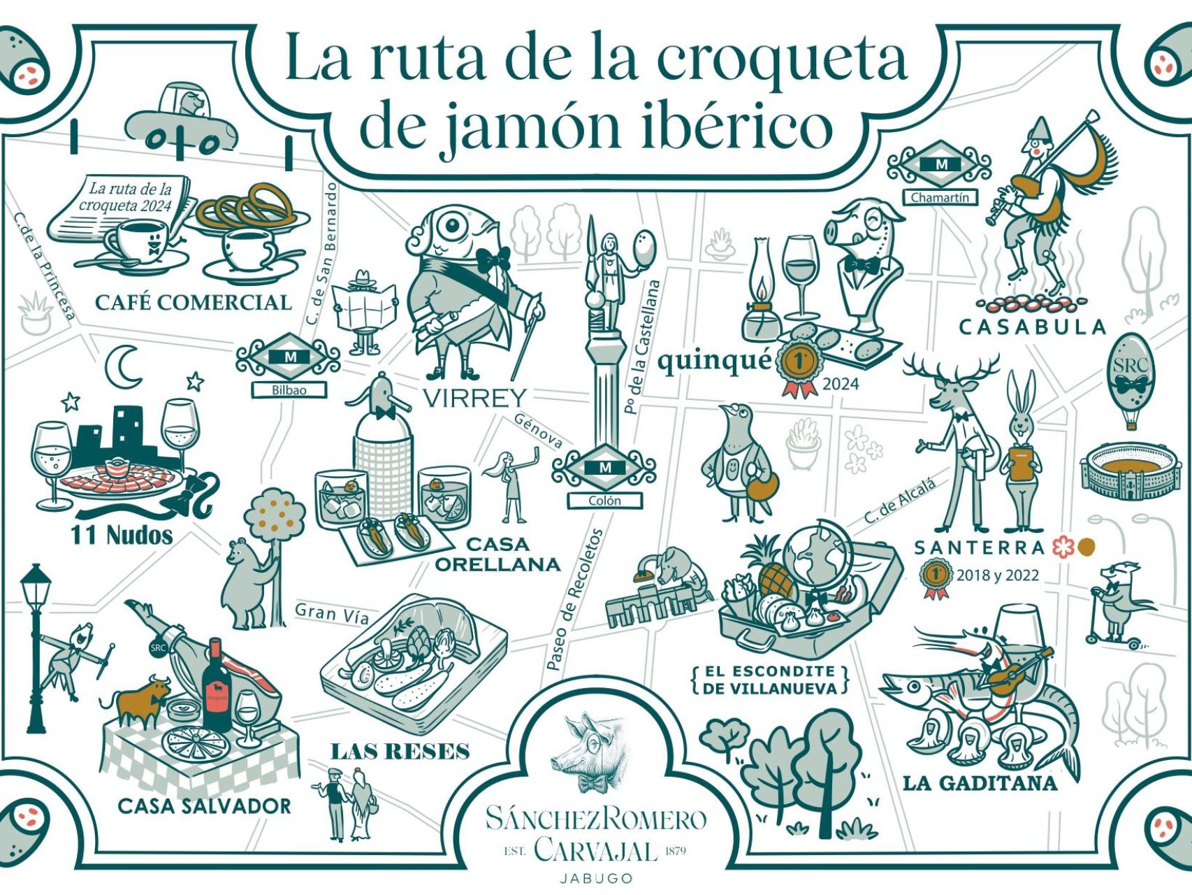 Las rutas de la croqueta que no te puedes perder este mes en Madrid: puedes probar la mejor de ...