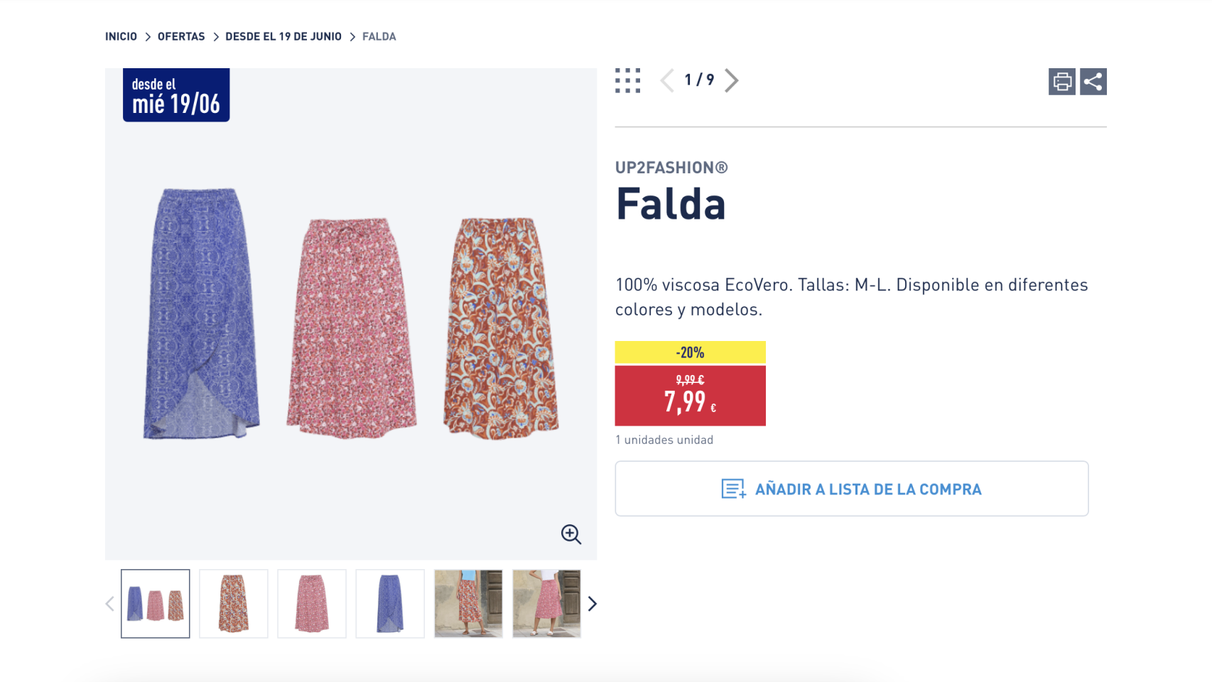 La nueva falda 'fashion' de Aldi que se ha convertido en la número 1 en ventas: en tres colores ...