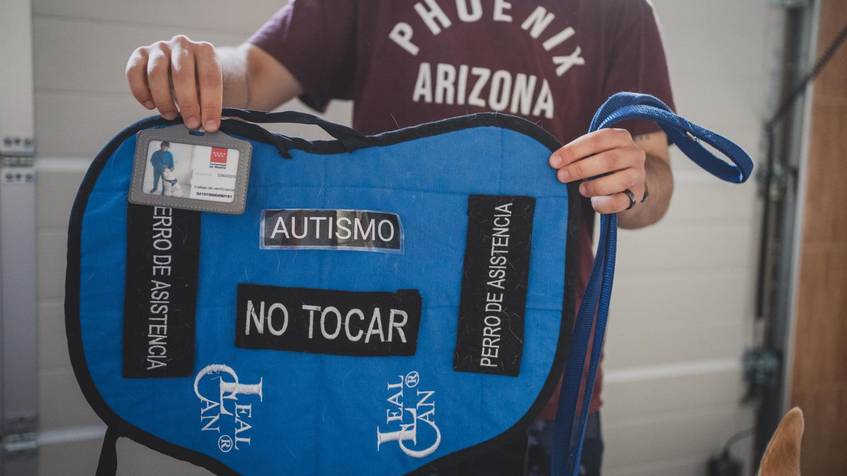 "Me salva el día a día": la vida con Maylo, el perro guardián que cuida ...