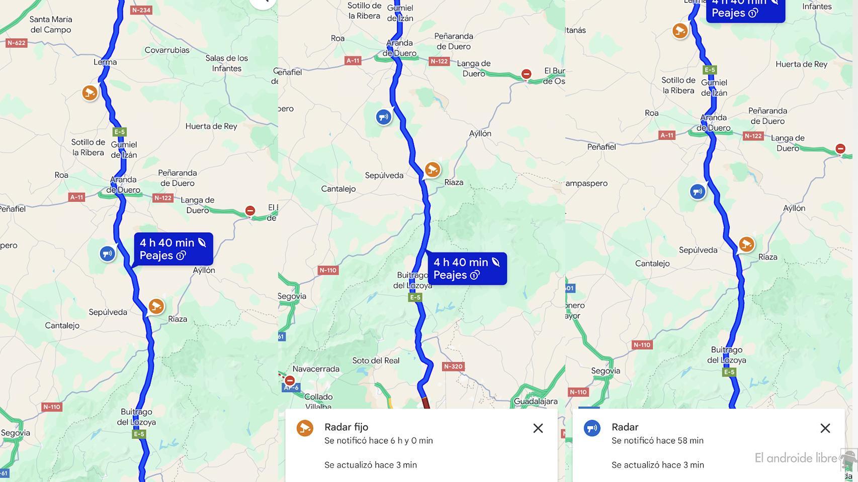 Cómo configurar Google Maps para que avise de los radares de la DGT en ...