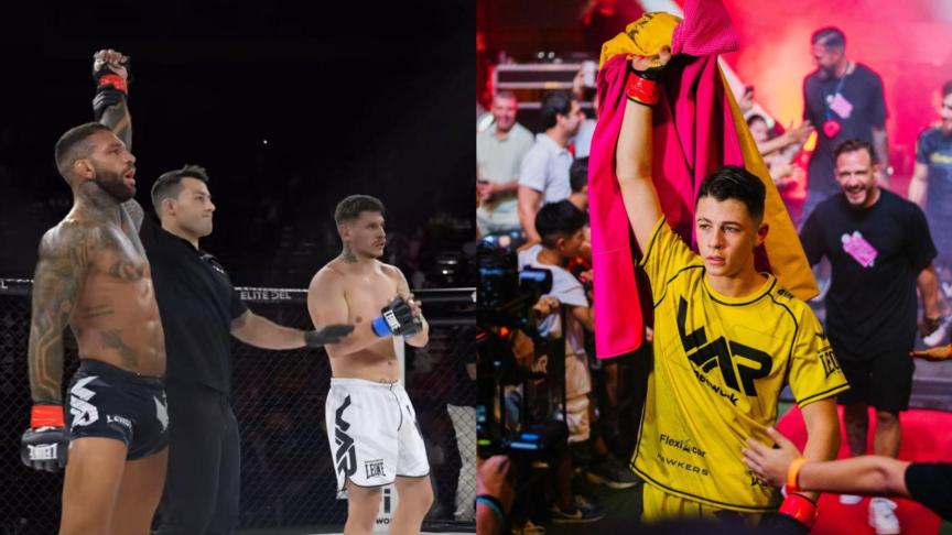 Franco Tenaglia y Leo Climent arrasan en WAR, el evento de MMA del año ...