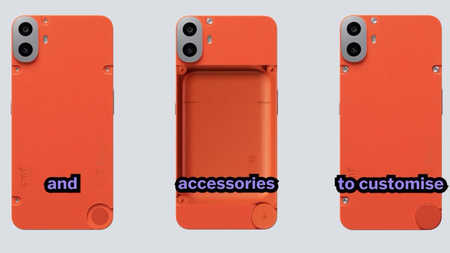 Nothing revela los accesorios del CMF Phone 1: su móvil será icónico en ...