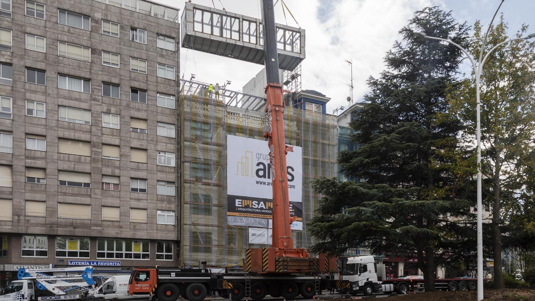 Un “hito” de la rehabilitación en A Coruña: así se amplía un edificio ...