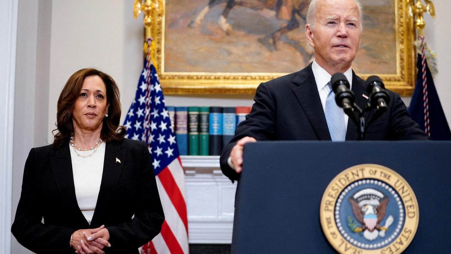 Así ignoraron en el Partido Demócrata el declive de Biden quienes se vuelcan ahora con Kamala Harris