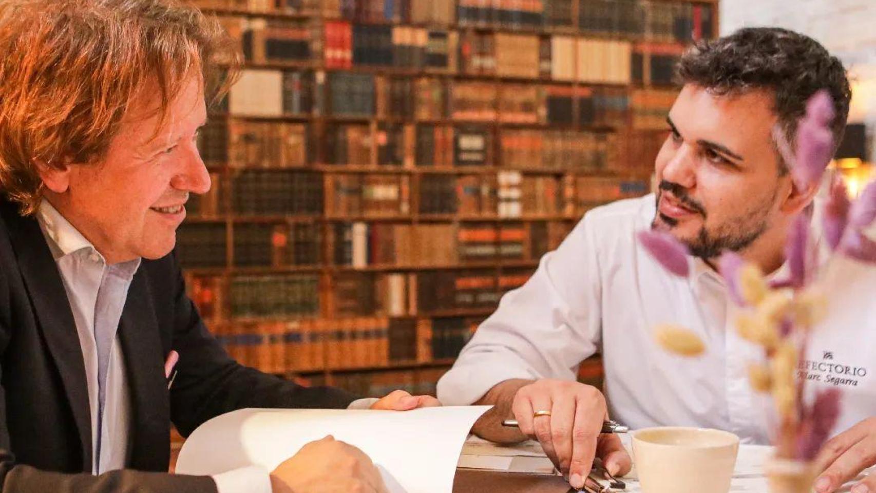 El menú con estrella Michelin que se sirve en una abadía y comienza por ...