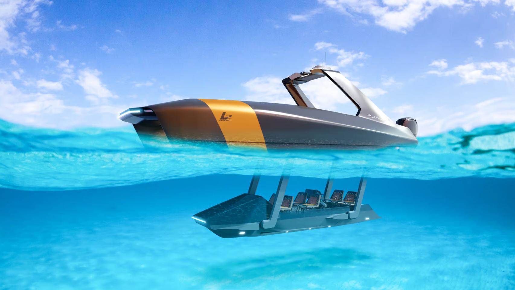 Platypus, el impresionante barco eléctrico que navega sobre y bajo el ...