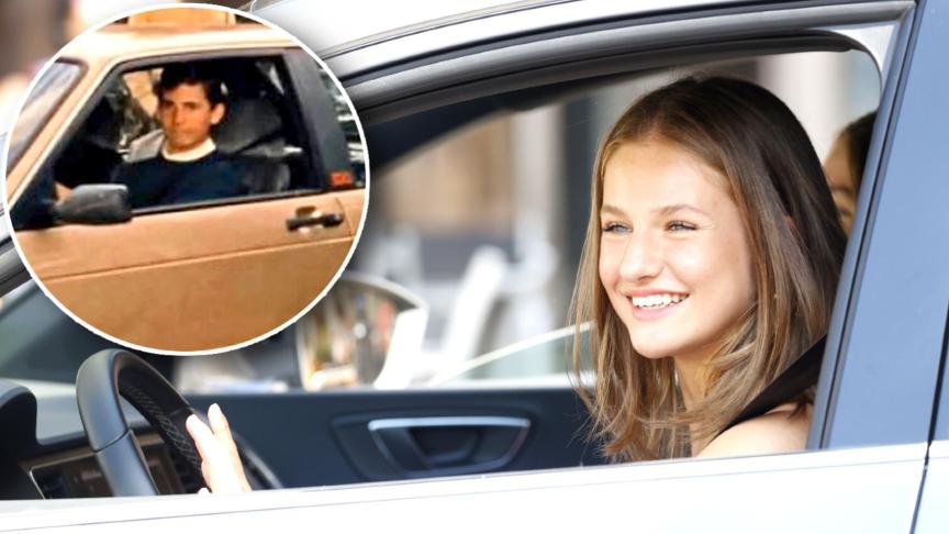Leonor al volante, ¡abran paso! La intrahistoria del primer coche de la ...