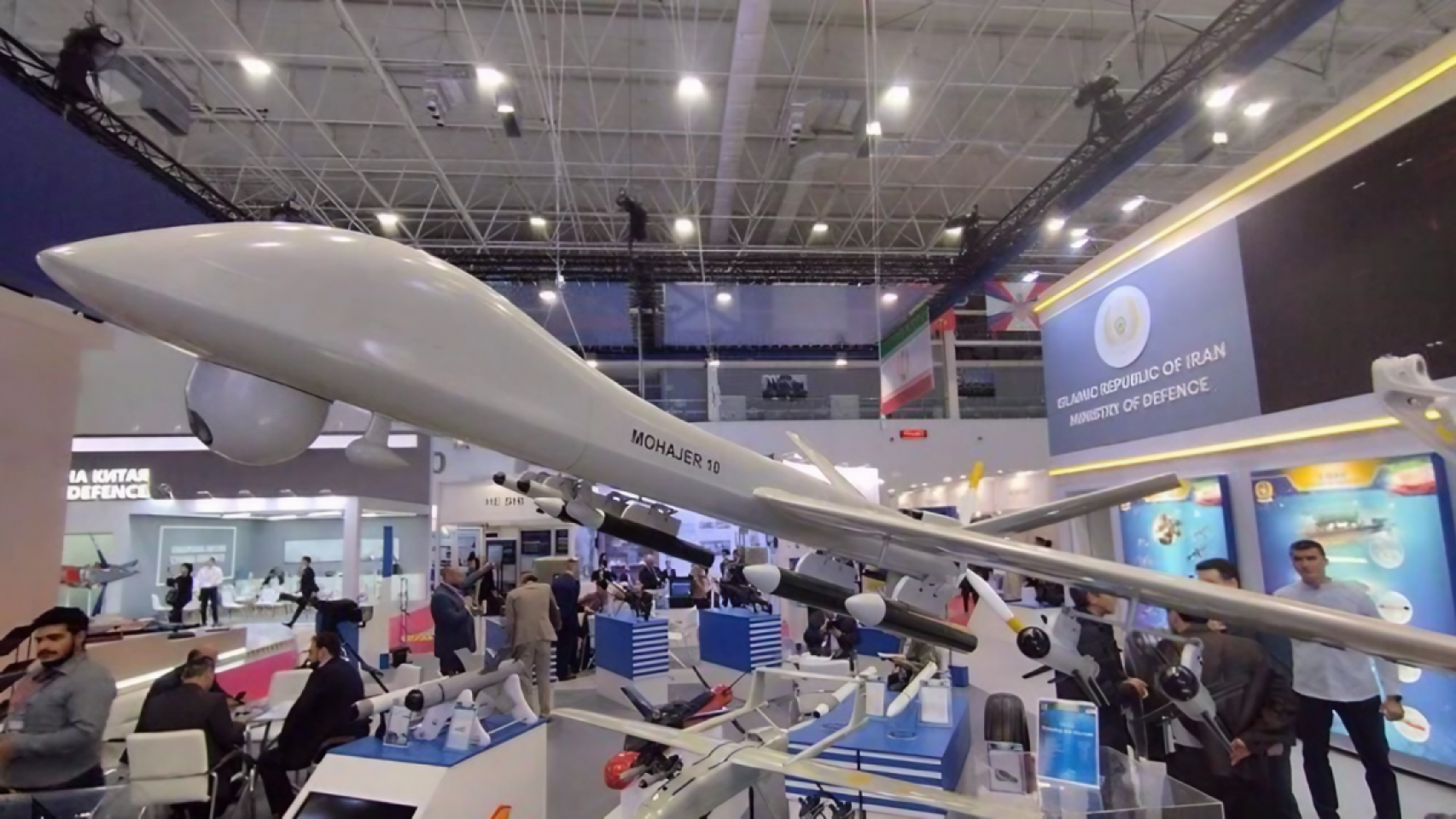 Mohajer-10, el nuevo dron de Irán con el que podrá espiar y atacar ...