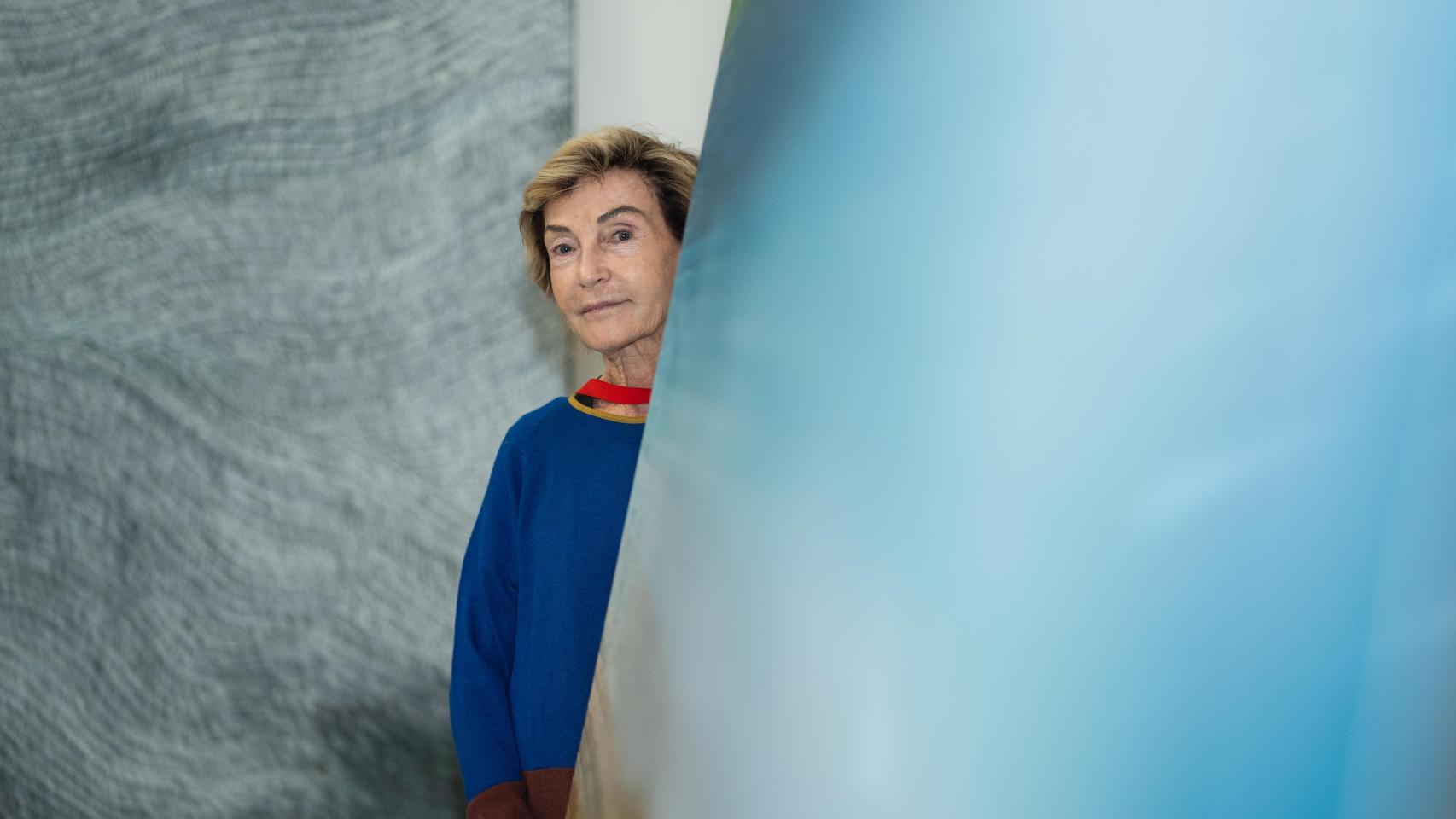 La artista Soledad Sevilla, ante su gran exposición en el Museo Reina ...